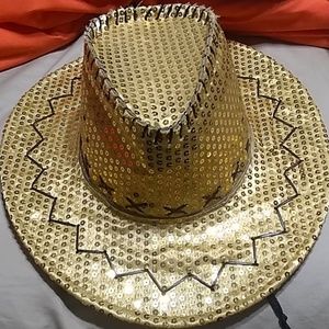 hat | Accessories | Gold Hat | Poshmark